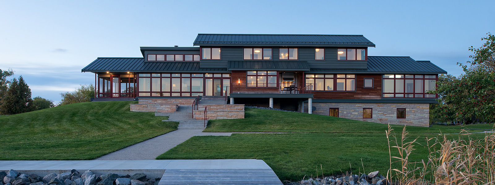 Robust River House - Rehkamp Larson Architects